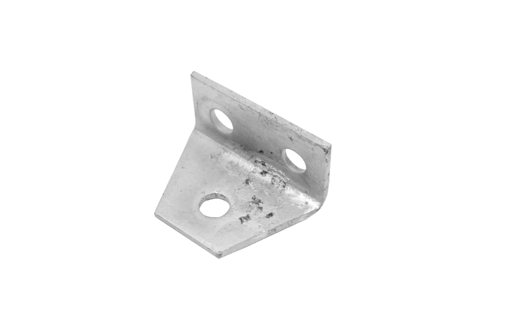 90 Degree Delta Plate 2×1 Hole – Electro Fixings