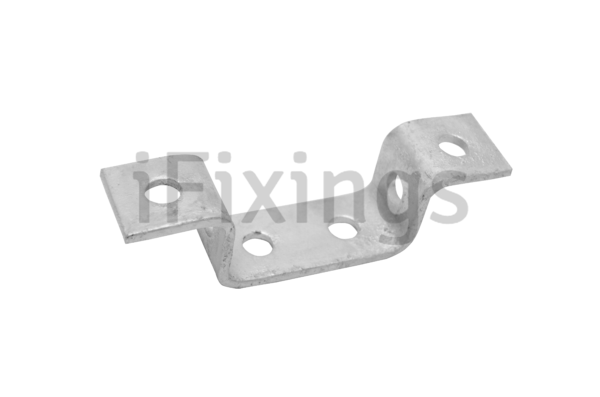 Wide U Bracket – 82mm – Sold Individually – Electro Fixings